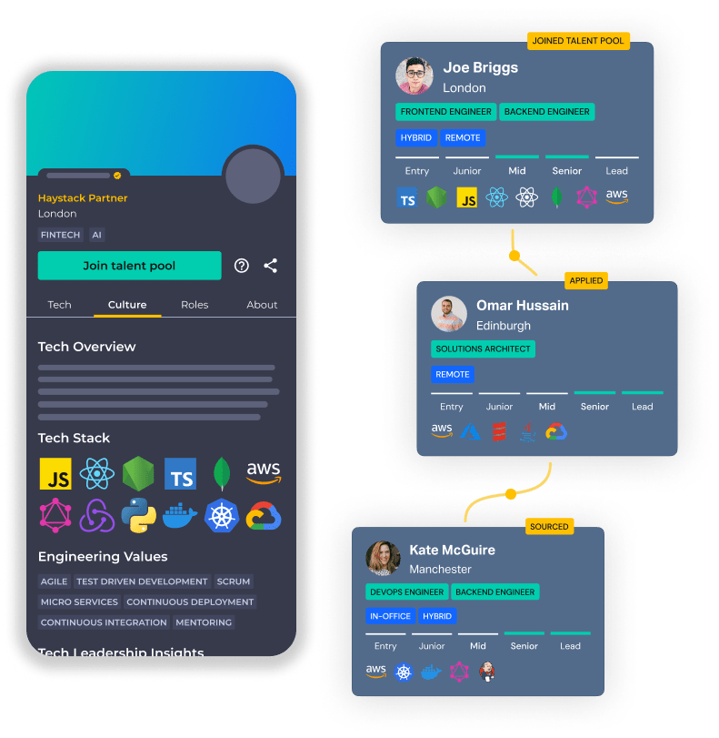 Haystack | Start hiring tech talent today